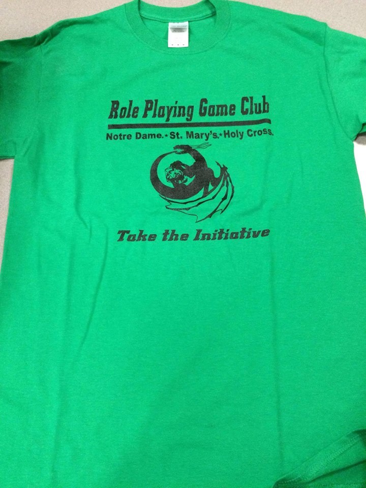 Role Playing Game Club - Notre Dame Day 2018