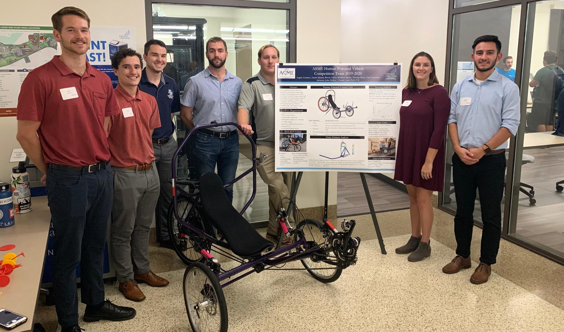 USD Human Powered Vehicle Design Team 2019-2020 - University of San ...