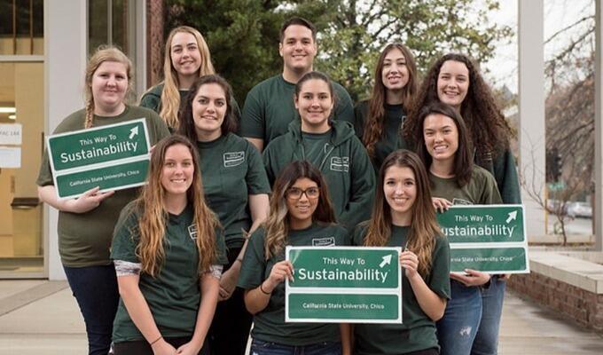 This Way to Sustainability - Chico State Giving Day