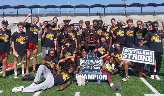 Men's Track Southland Conference Champions - University of the ...