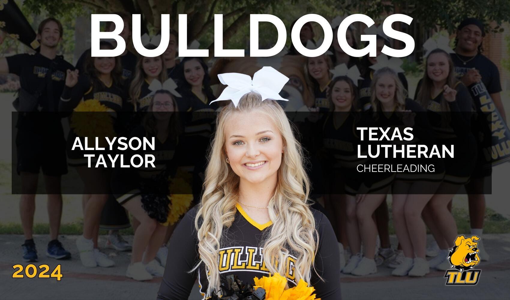 Allyson Taylor - Texas Lutheran University Crowdfunding