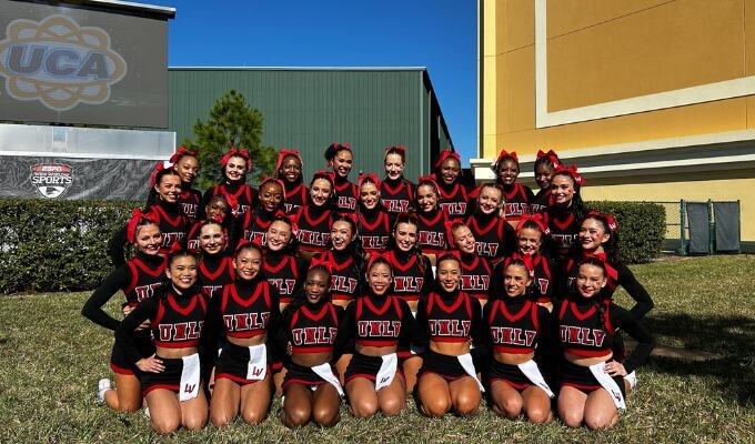 UNLV Cheerleaders to UCA Camp 2025 - UNLV Rebel Raiser