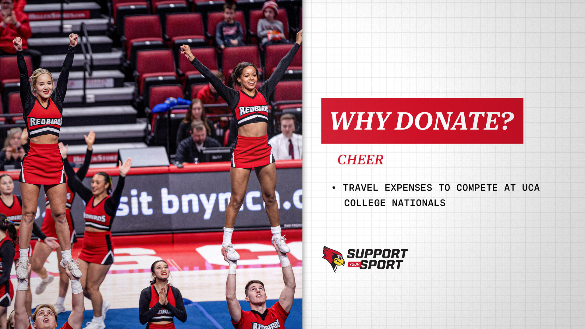 Cheer - Illinois State Crowdfunding