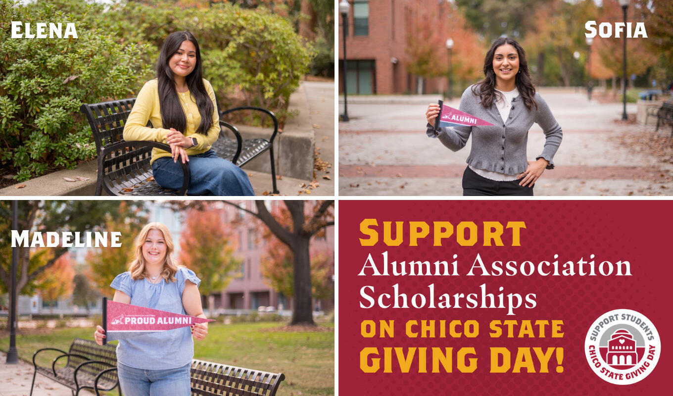 Alumni Association Scholarships - Chico State Giving Day